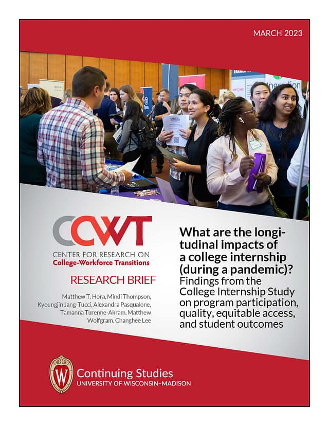 What are the longitudinal impacts of a college internship (during a pandemic)? Findings from the ...