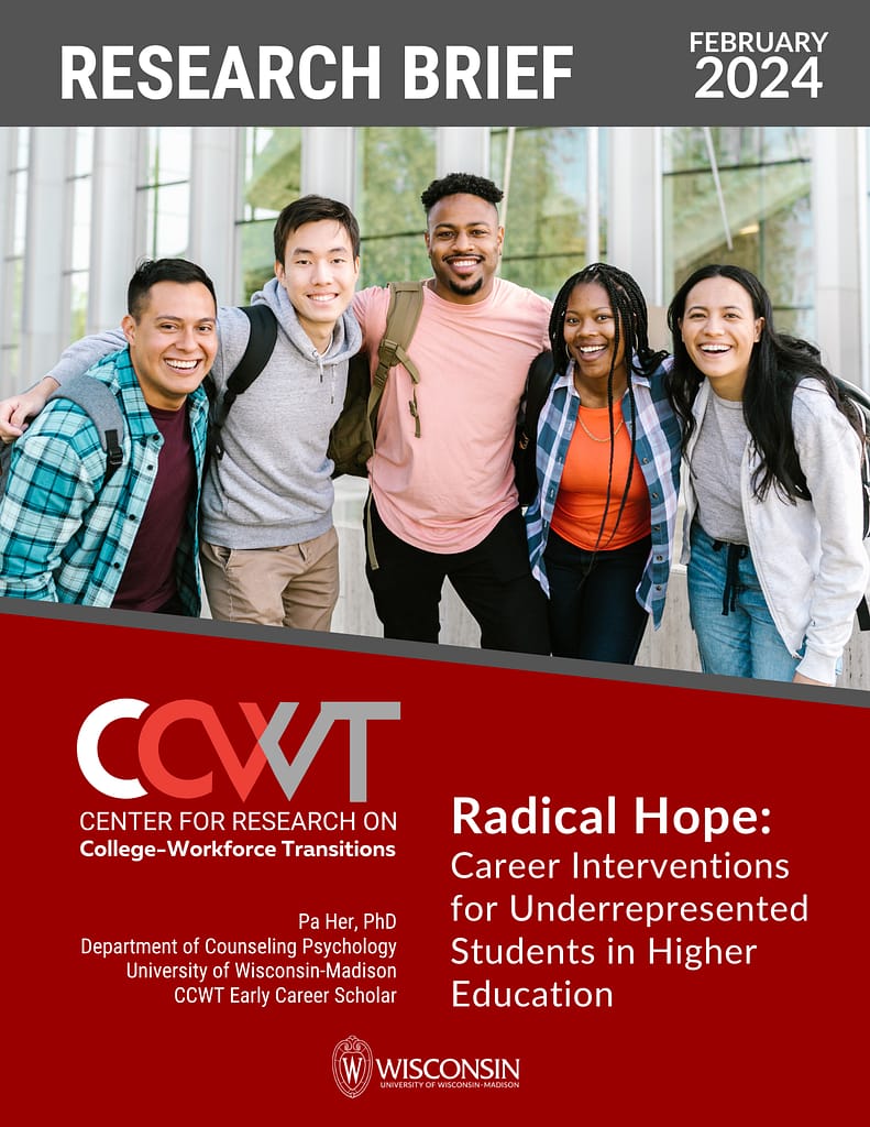 Radical Hope: Career Interventions for Underrepresented Students in ...
